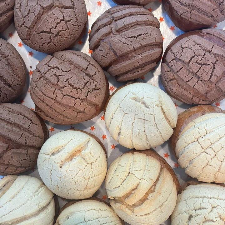 Concha de Vainilla con Nuez – The Healthy Bakery Mx